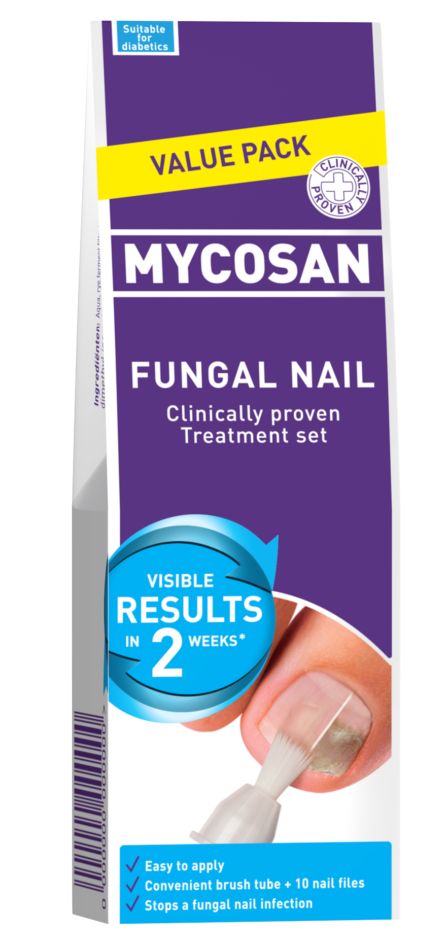 Healthy feet, Happy life! - Mycosan Kalknagels - Bewezen effectief