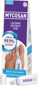 Preparat na grzybicę paznokci i grzybicę stóp – Mycosan